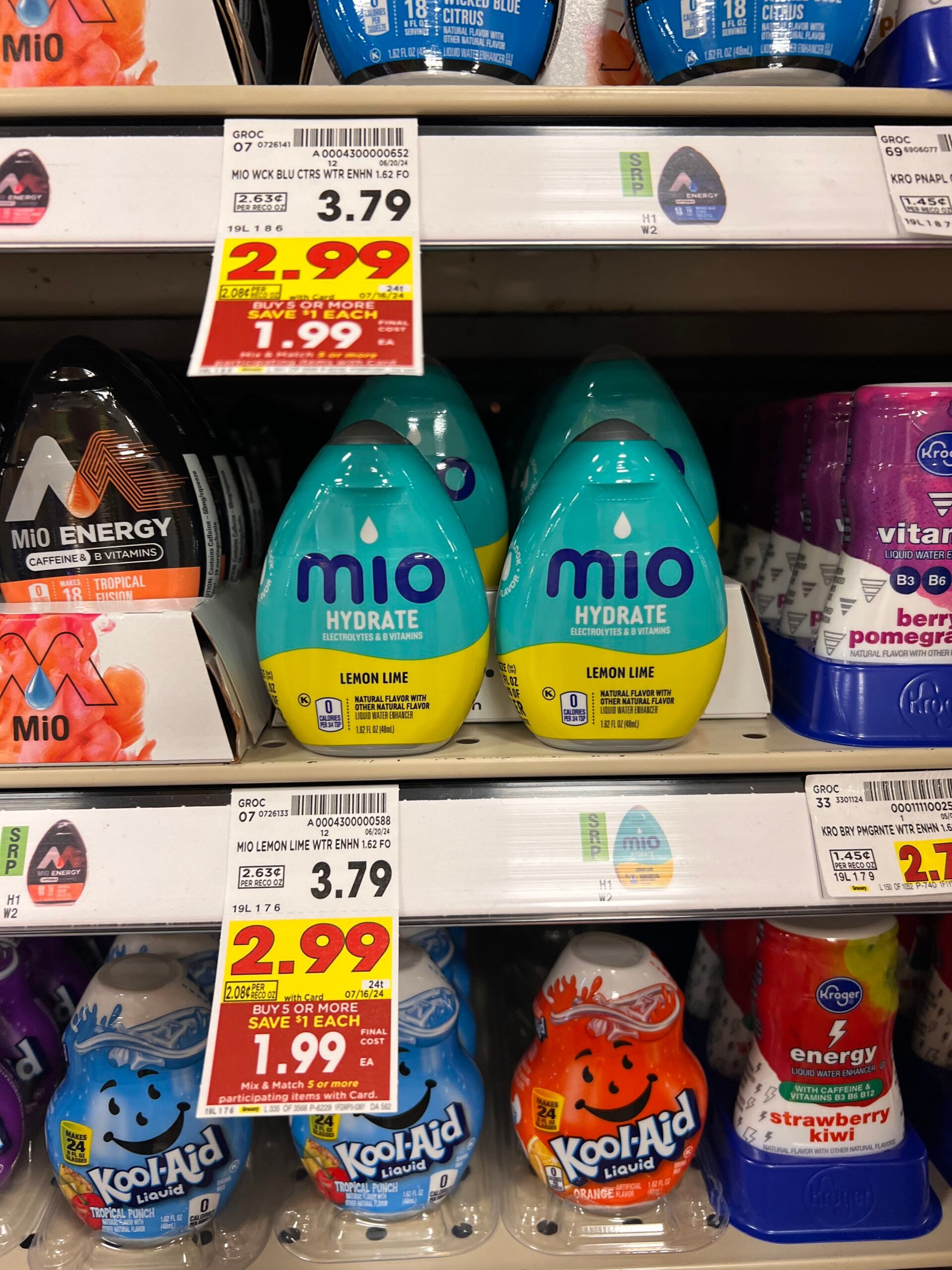 Mio Water Enhancers as low as $1.99! - Kroger Krazy