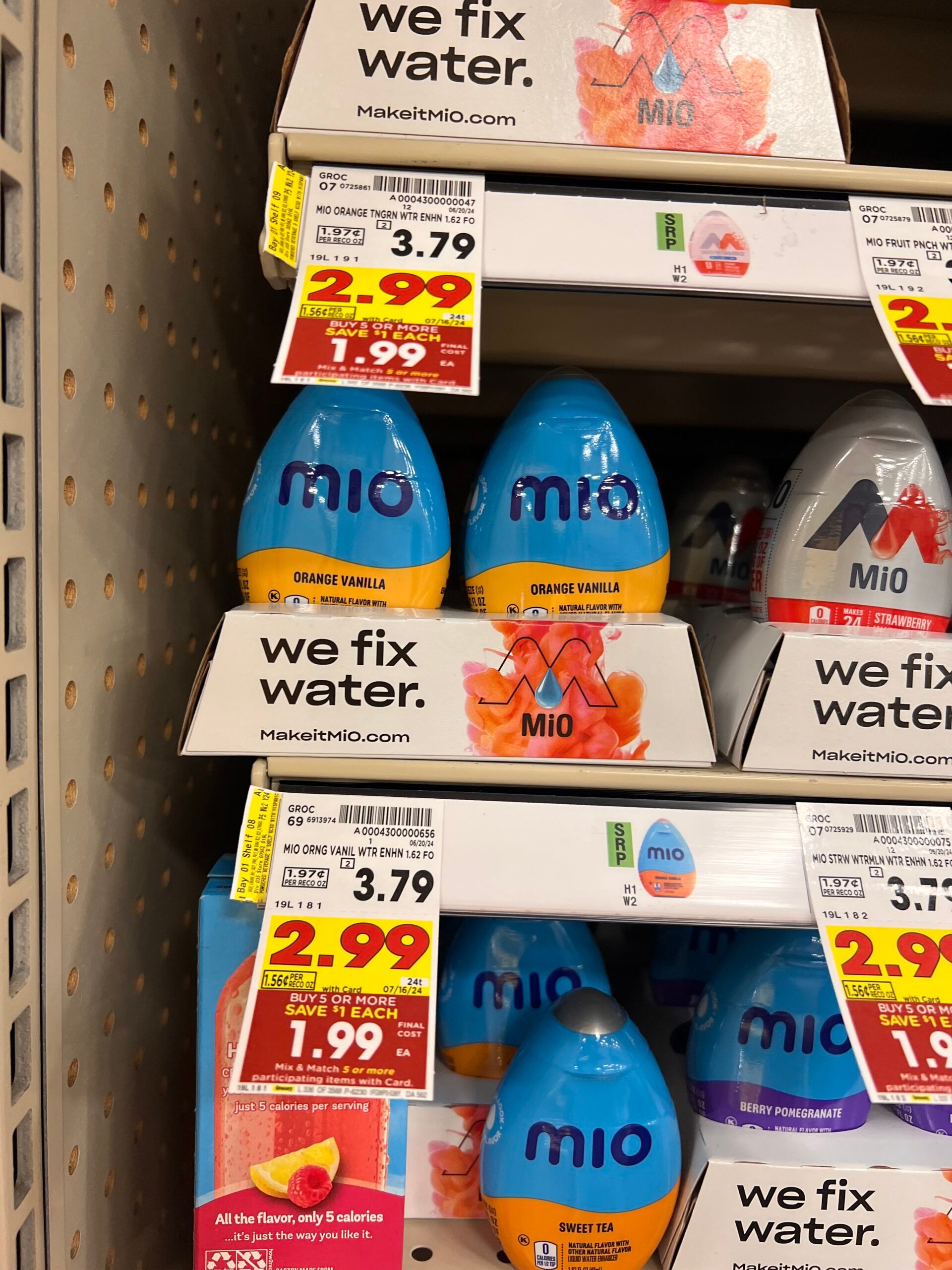 Mio Water Enhancers as low as $1.99! - Kroger Krazy