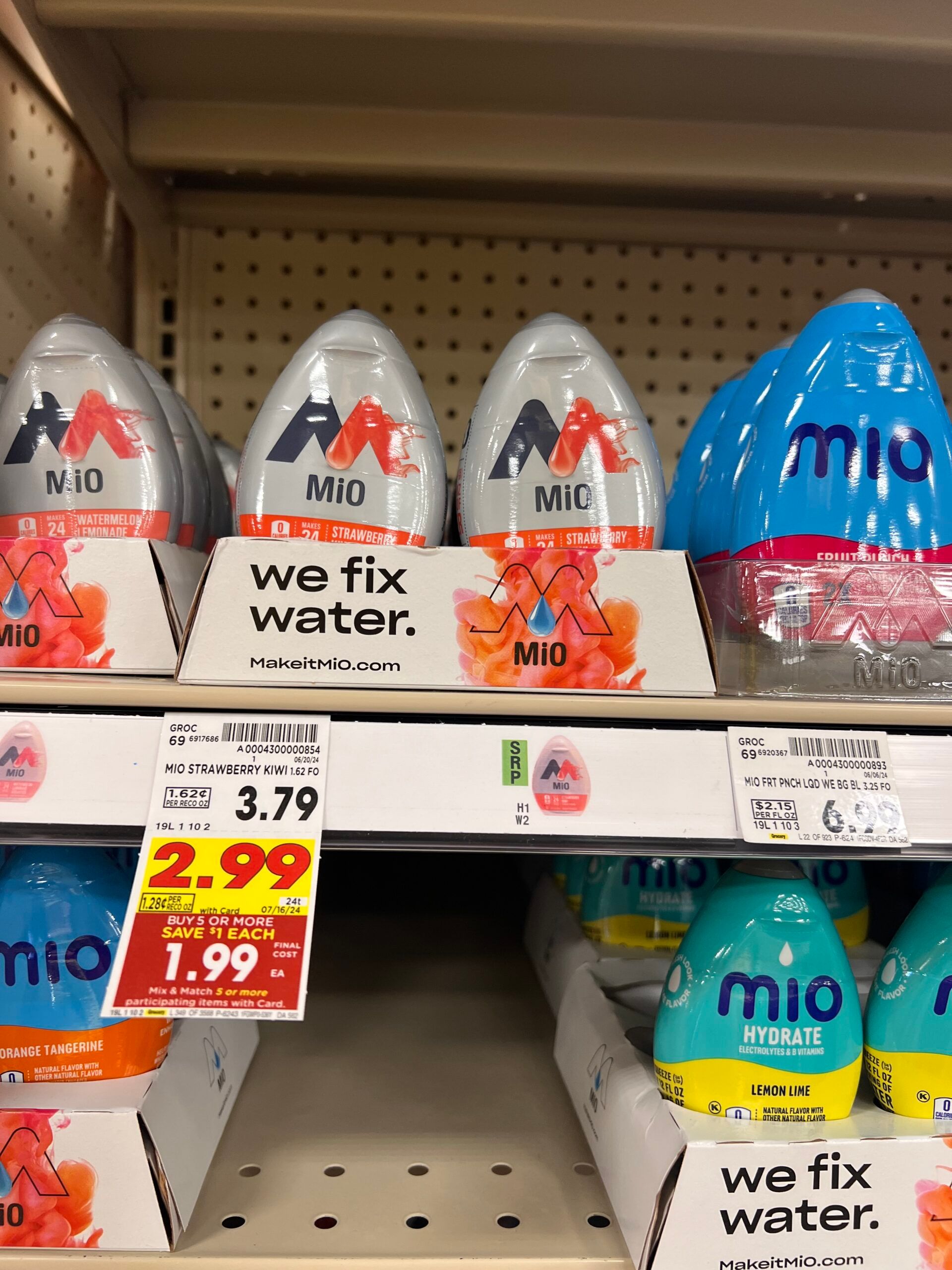 Mio Water Enhancers as low as $1.99! - Kroger Krazy