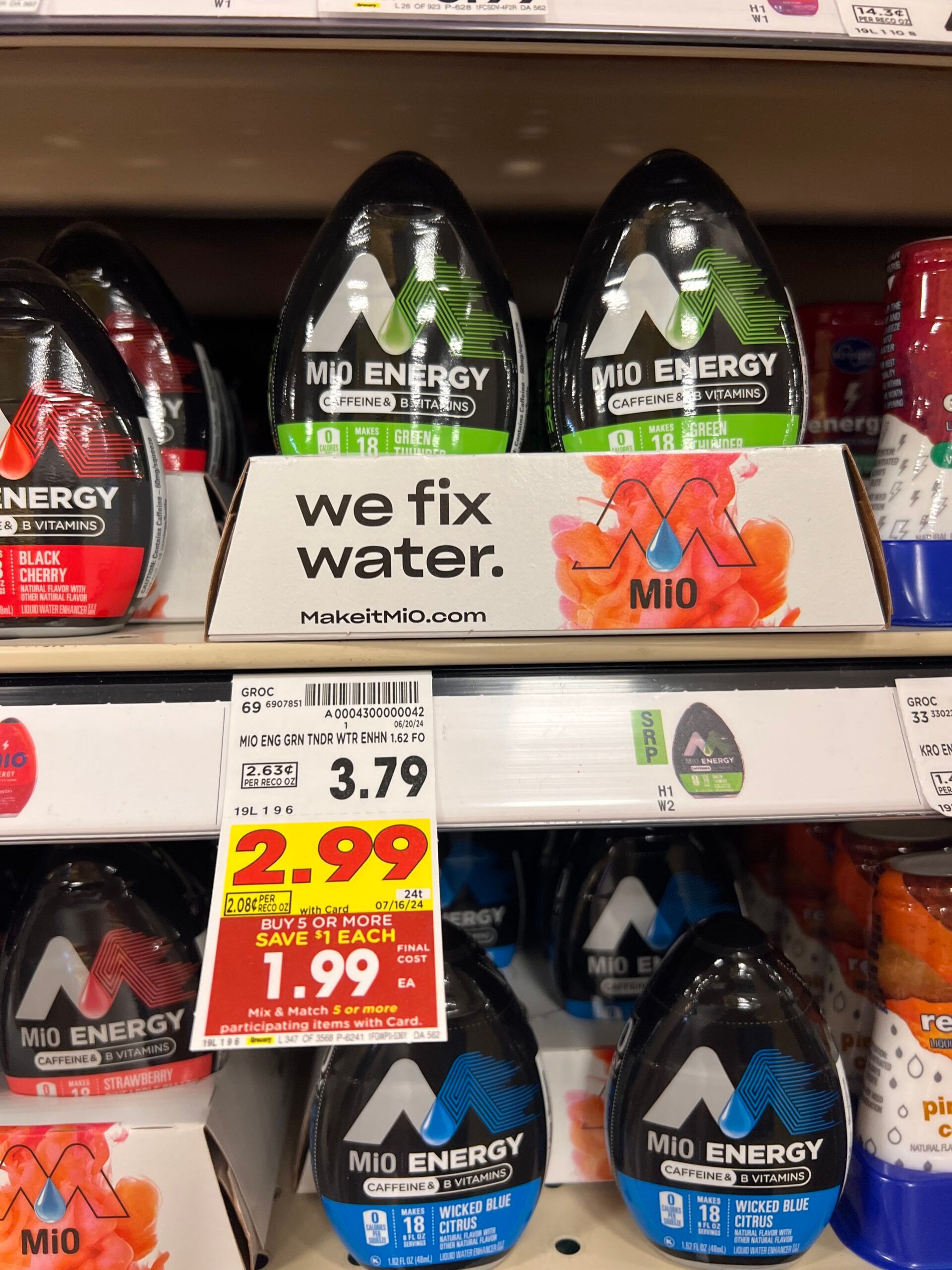 Mio Water Enhancers as low as $1.99! - Kroger Krazy