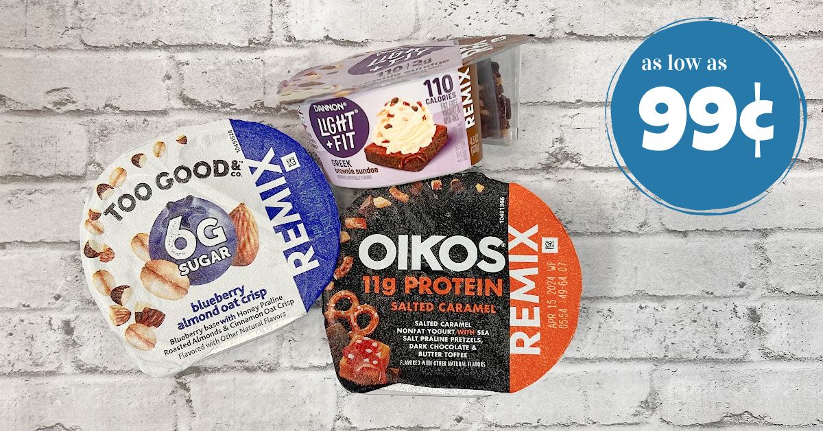 Too Good, Light & Fit and Oikos Remix Yogurts as low as 99¢! - Kroger Krazy