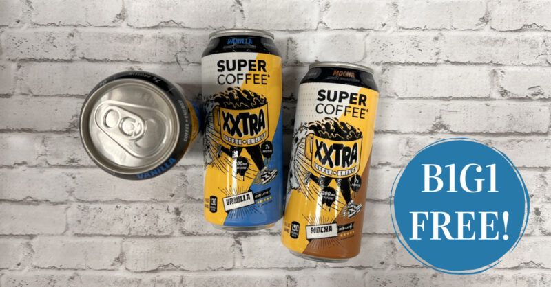 Super Coffee xxtra Cans are B1G1 FREE at Kroger! - Kroger Krazy