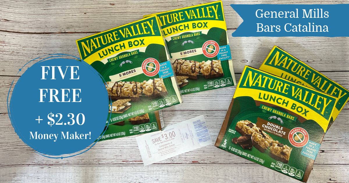 General Mills Snack Bars Catalina | 5 FREE Boxes of Nature Valley Lunch ...