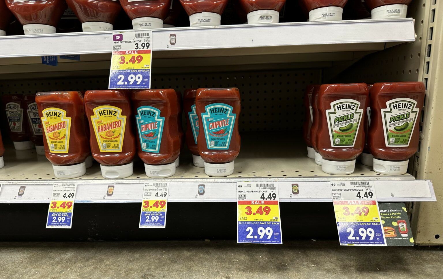 Heinz Pickle and Spicy Ketchup as low as 99¢! - Kroger Krazy