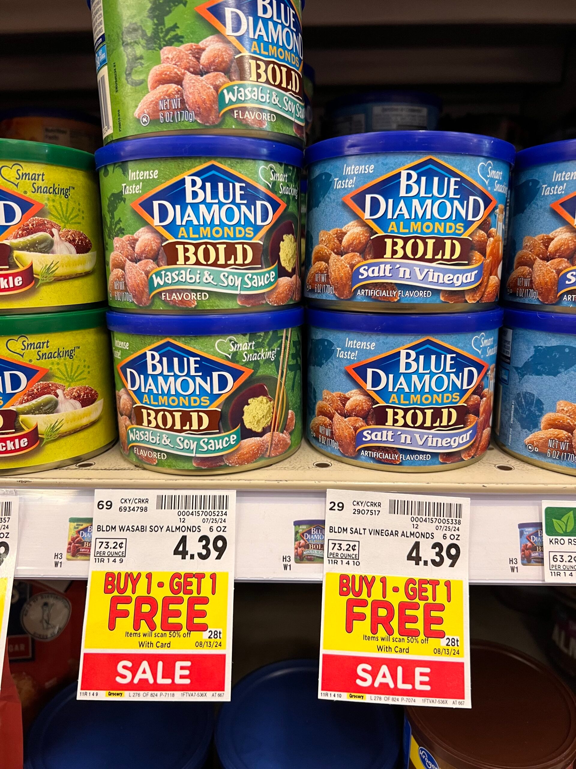 Blue Diamond Almonds are $2.19 each at Kroger! - Kroger Krazy