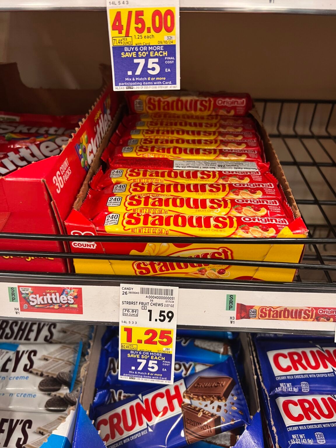 Hershey's and Mars Candy as low as 75¢! - Kroger Krazy