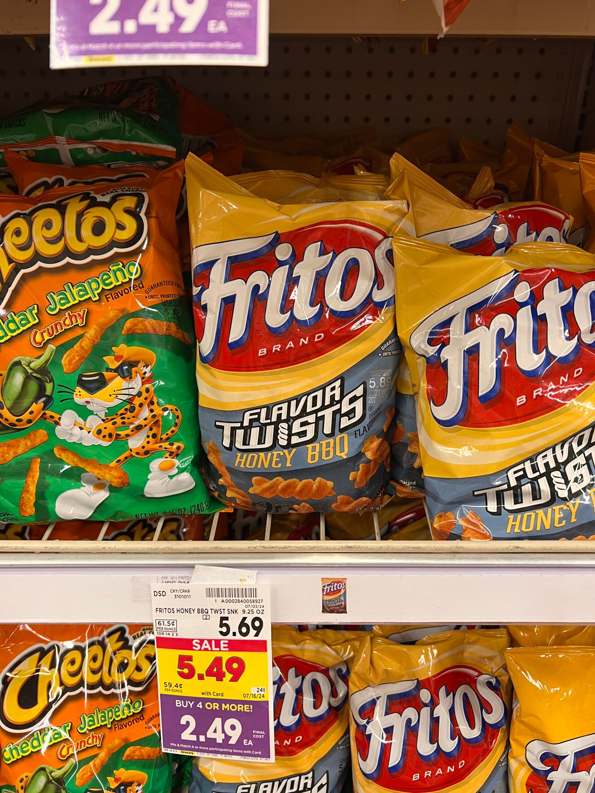 Lays, Fritos and Doritos as low as $2.49! - Kroger Krazy
