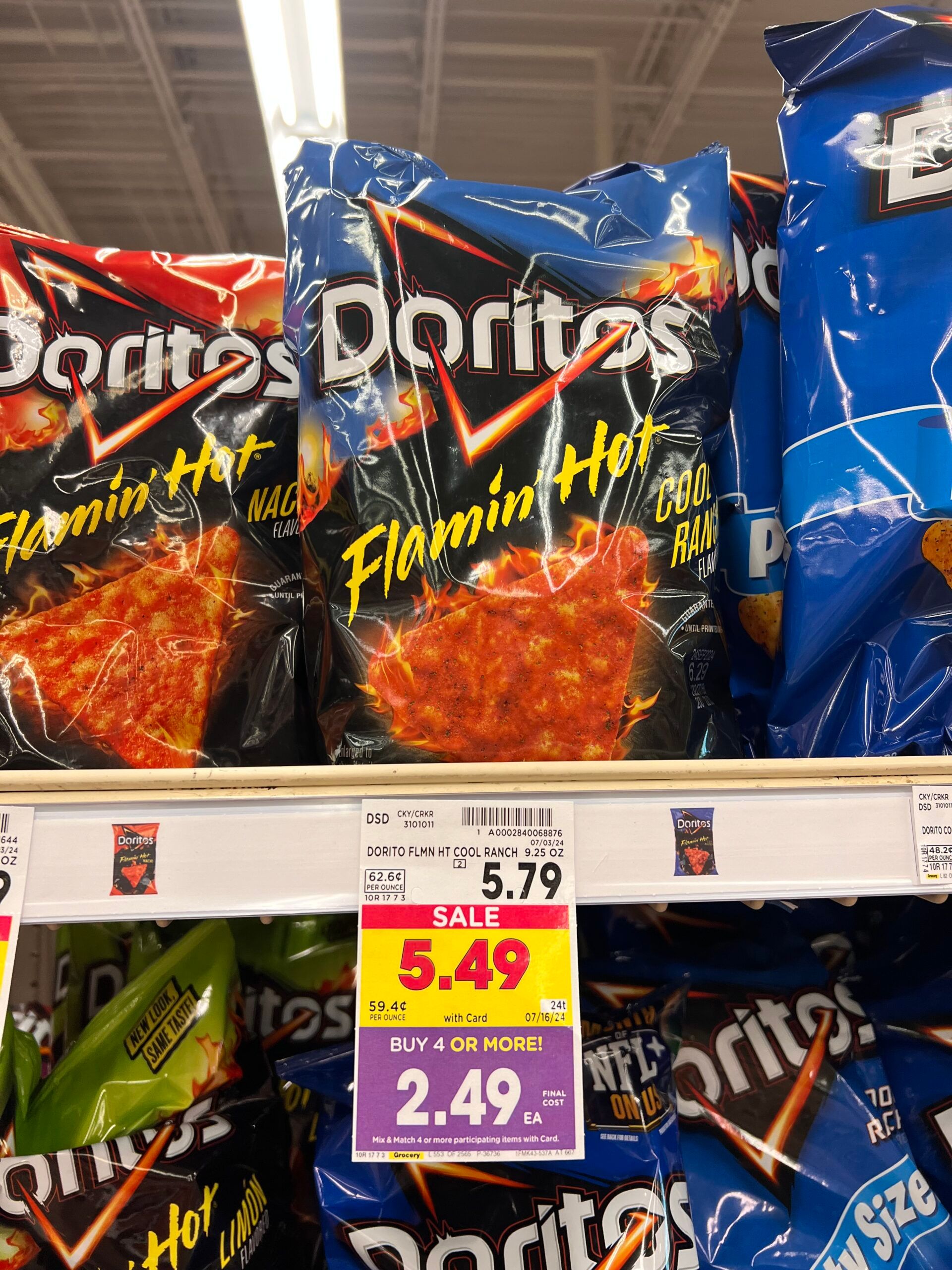 Lays, Fritos and Doritos as low as $2.49! - Kroger Krazy