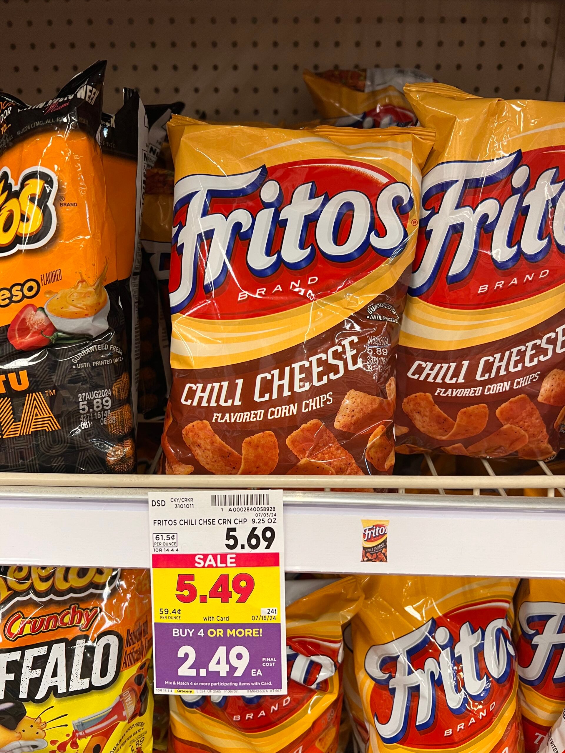 Lays, Fritos and Doritos as low as $2.49! - Kroger Krazy