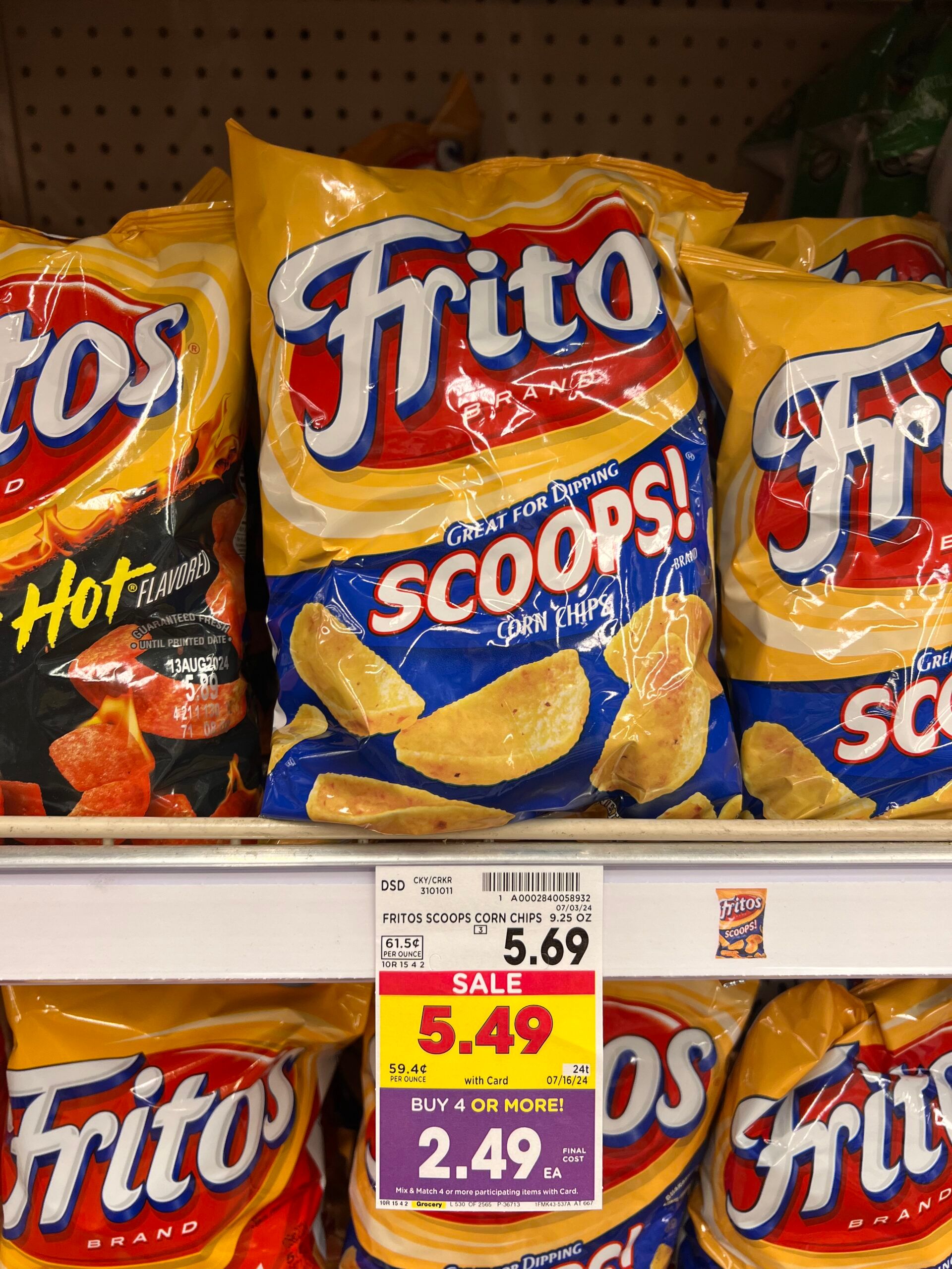 Lays, Fritos and Doritos as low as $2.49! - Kroger Krazy