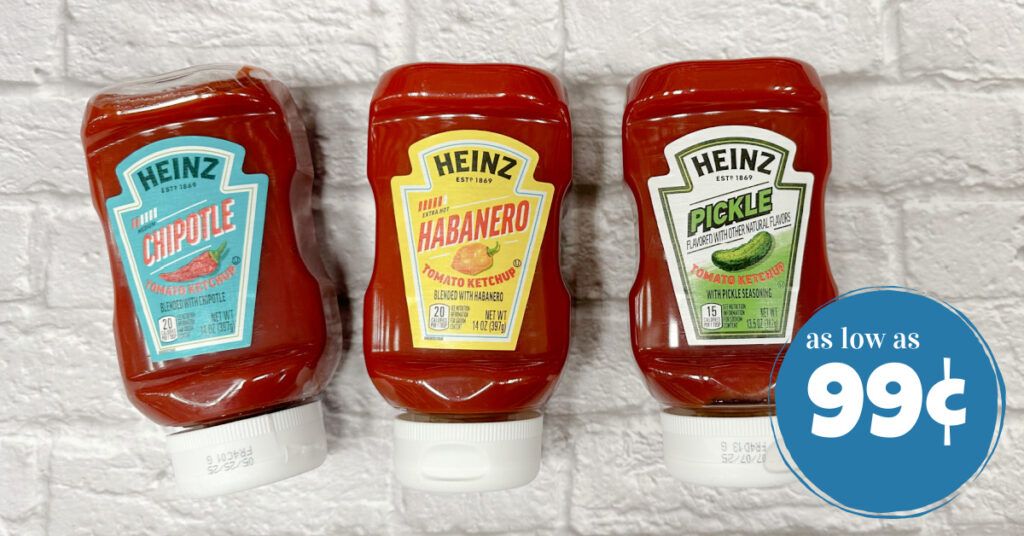 Heinz Pickle and Spicy Ketchup as low as 99¢! - Kroger Krazy