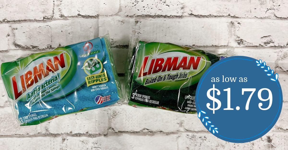 Libman Sponges as low as $1.79! - Kroger Krazy