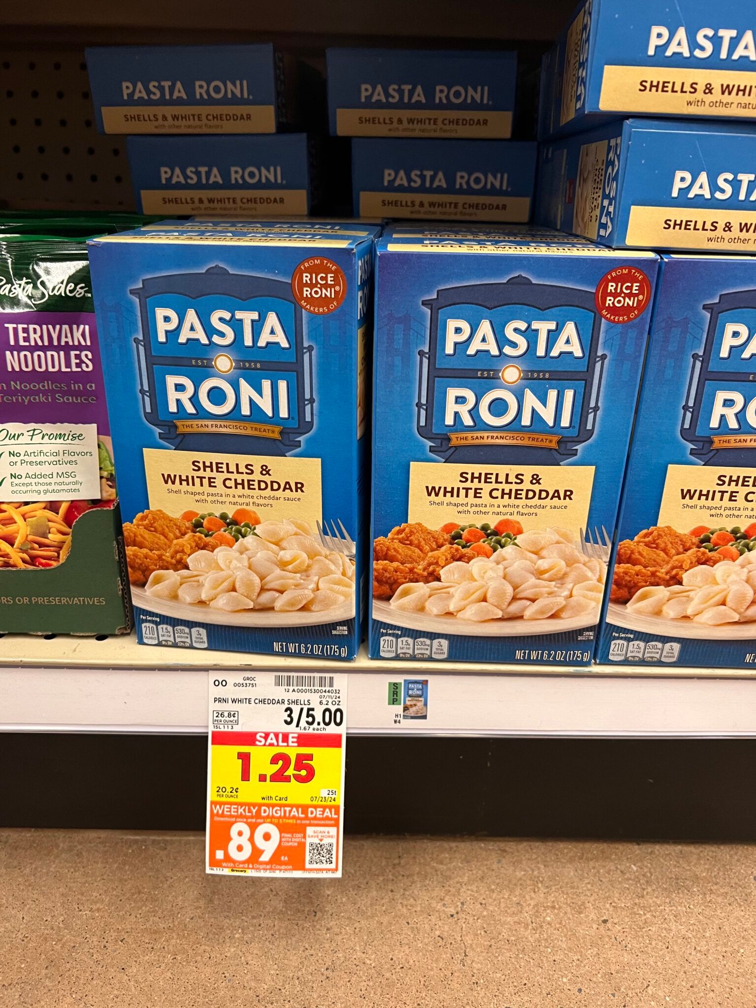 Rice-A-Roni and Pasta Roni as low as 89¢! - Kroger Krazy