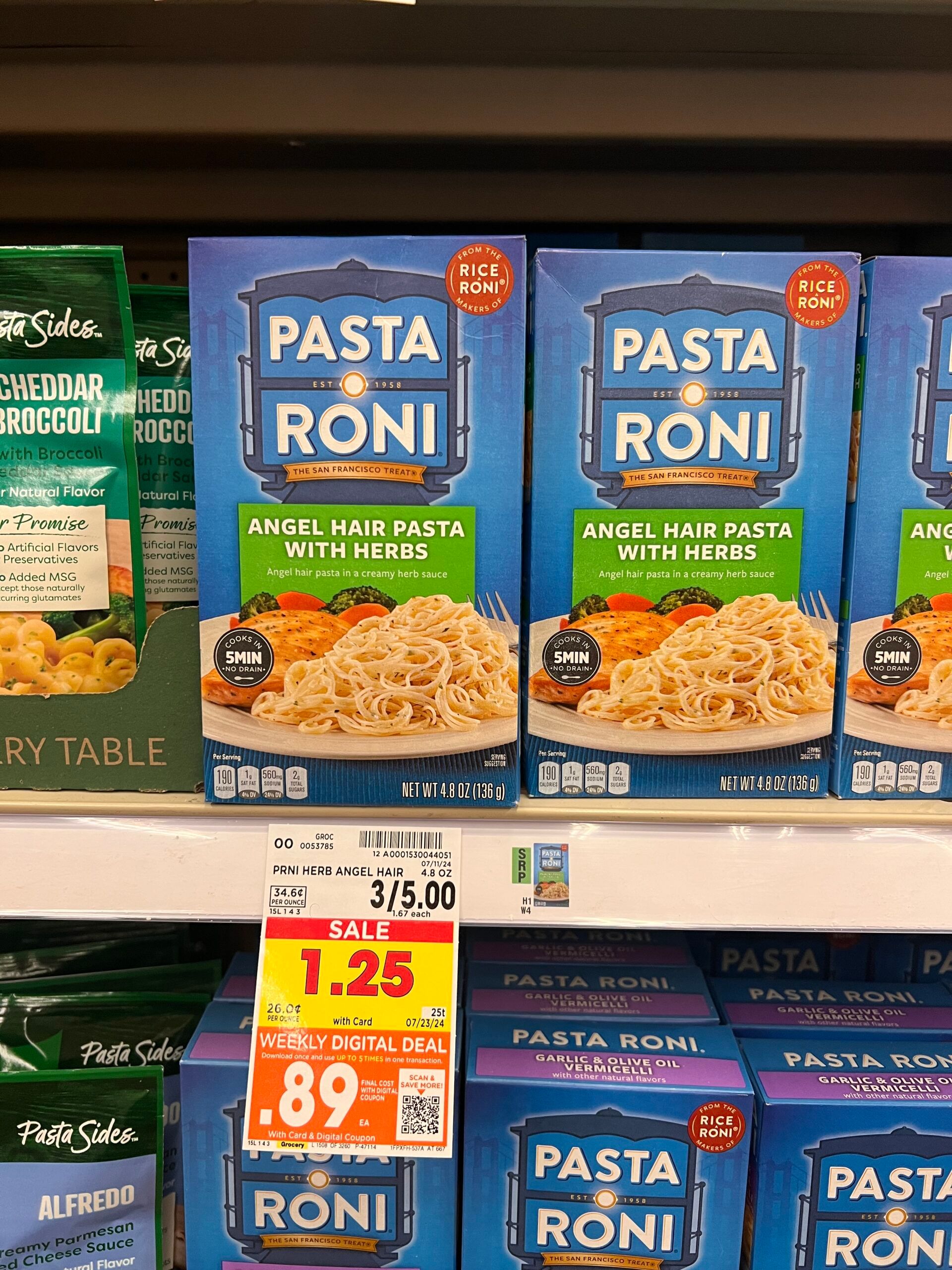 Rice-A-Roni and Pasta Roni as low as 89¢! - Kroger Krazy