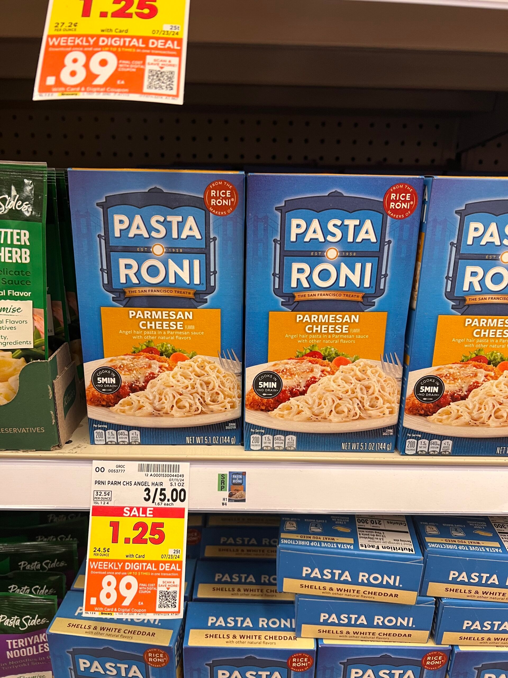 Rice-A-Roni and Pasta Roni as low as 89¢! - Kroger Krazy