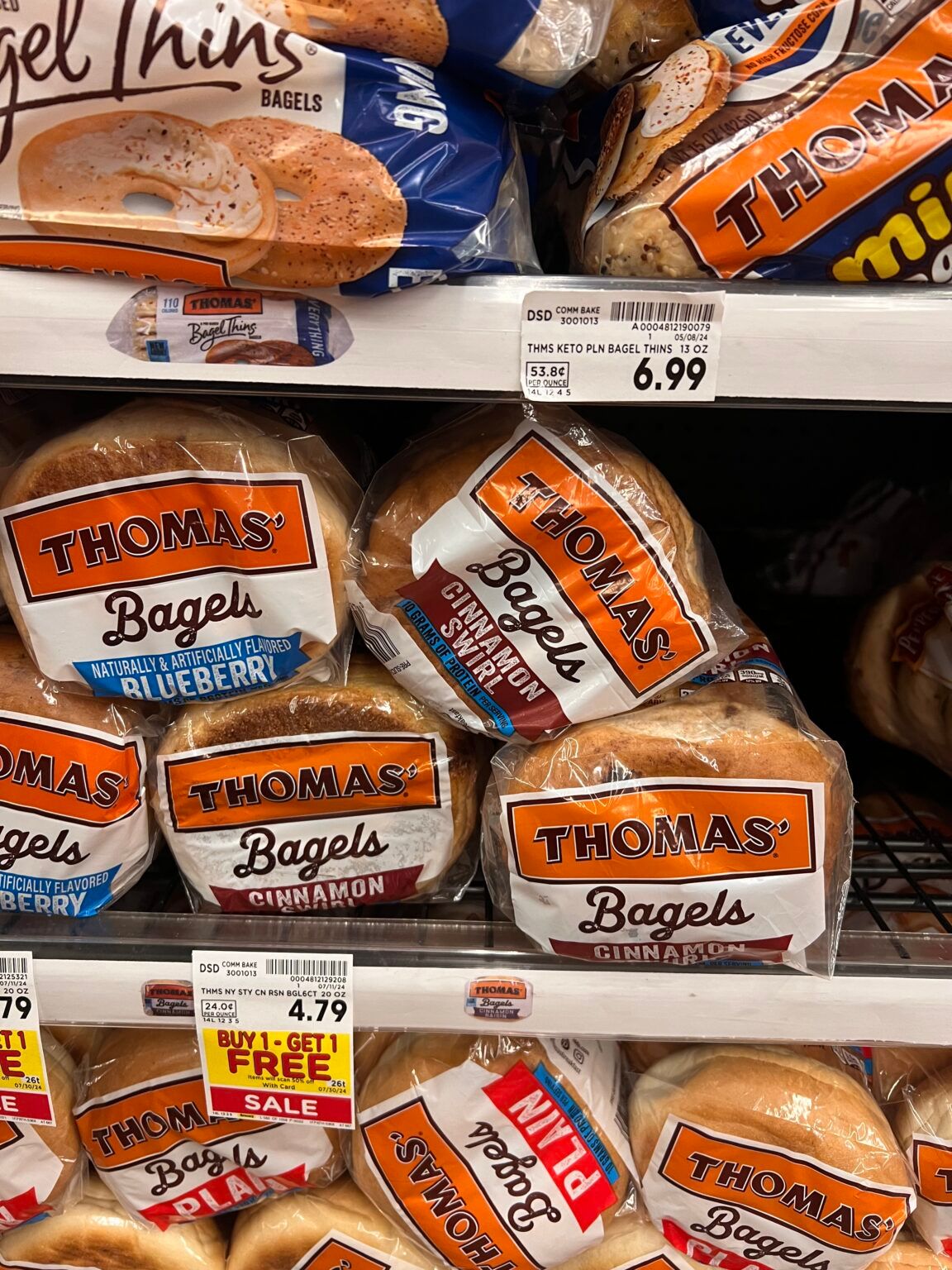 Thomas Bagels Expiration Date