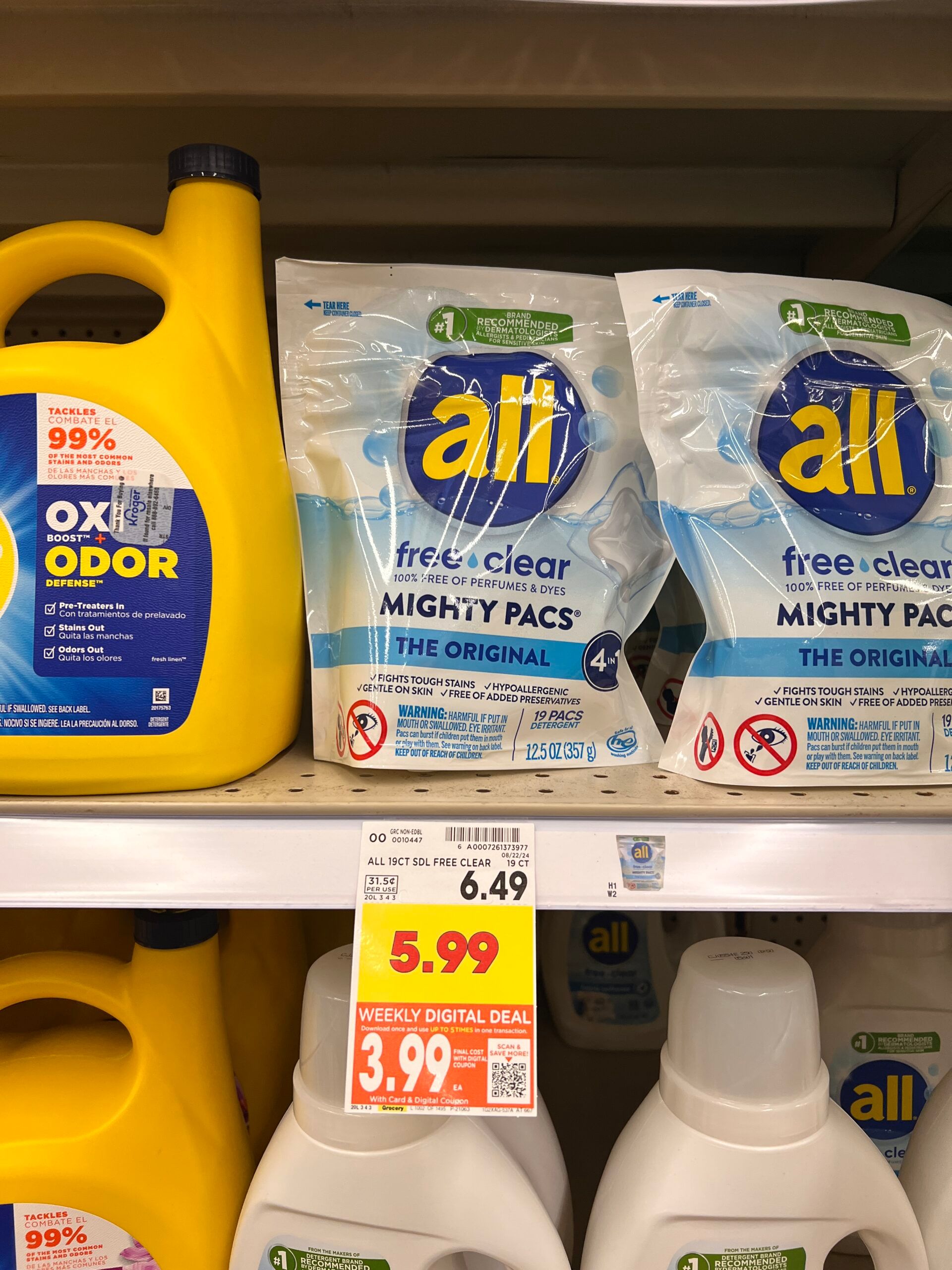 Persil & all Laundry Detergents are ONLY $3.99 at Kroger! - Kroger Krazy