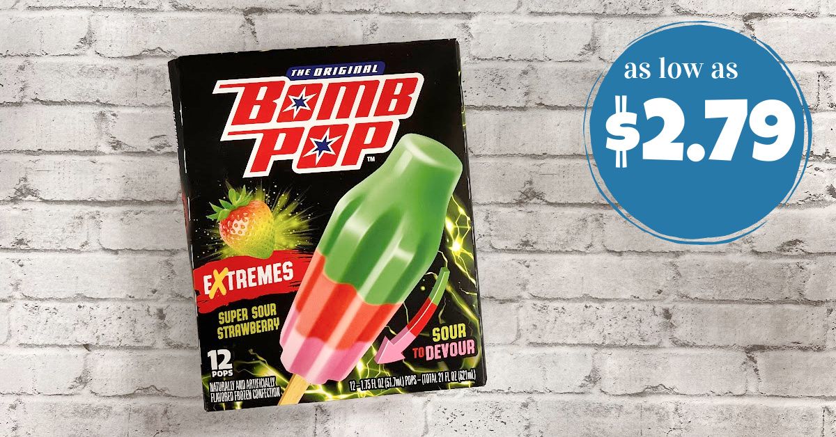 Bomb Pops as low as $2.79! - Kroger Krazy