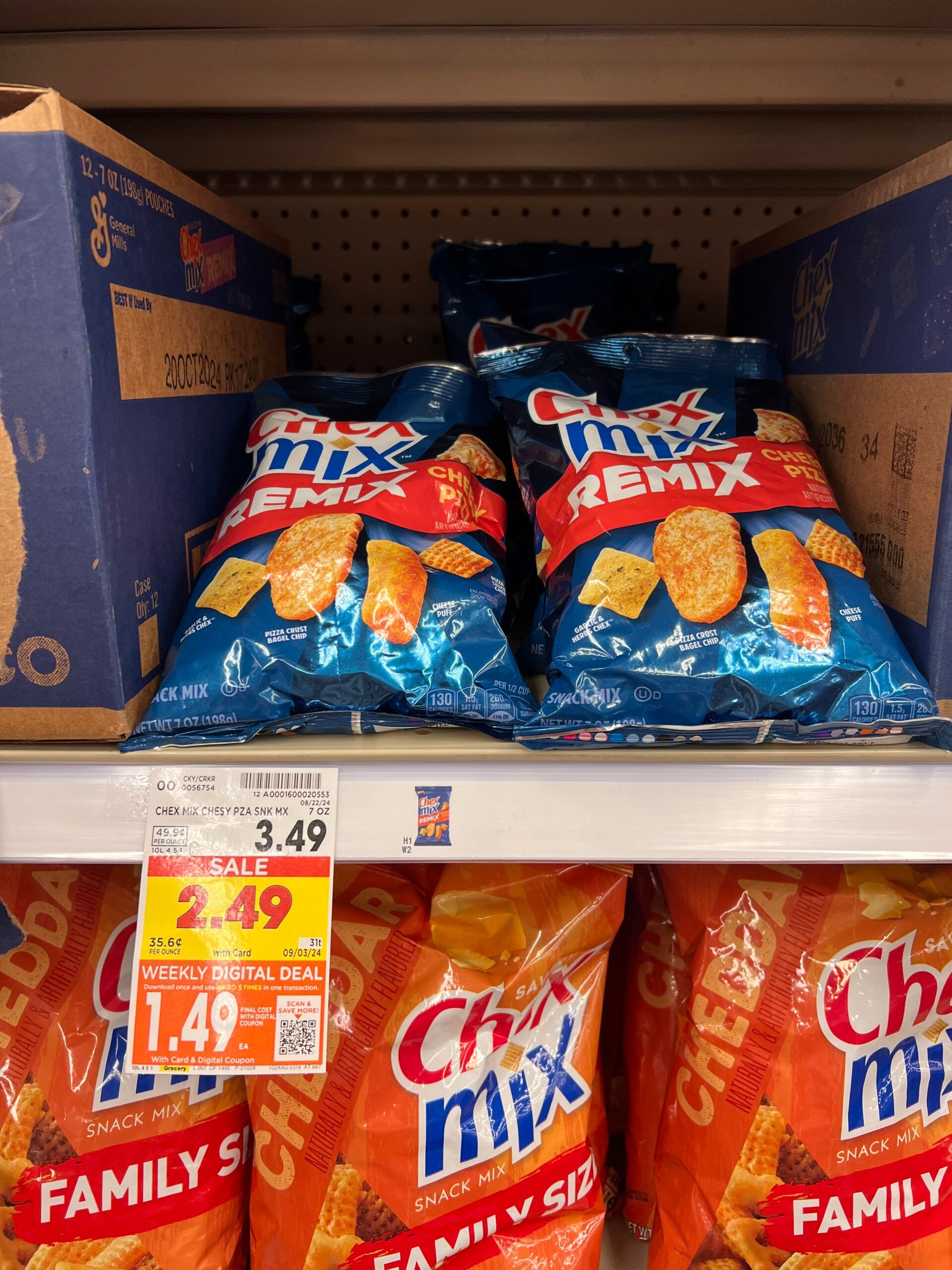 Chex Mix, Gardettos and Bugles as low as 99¢! - Kroger Krazy