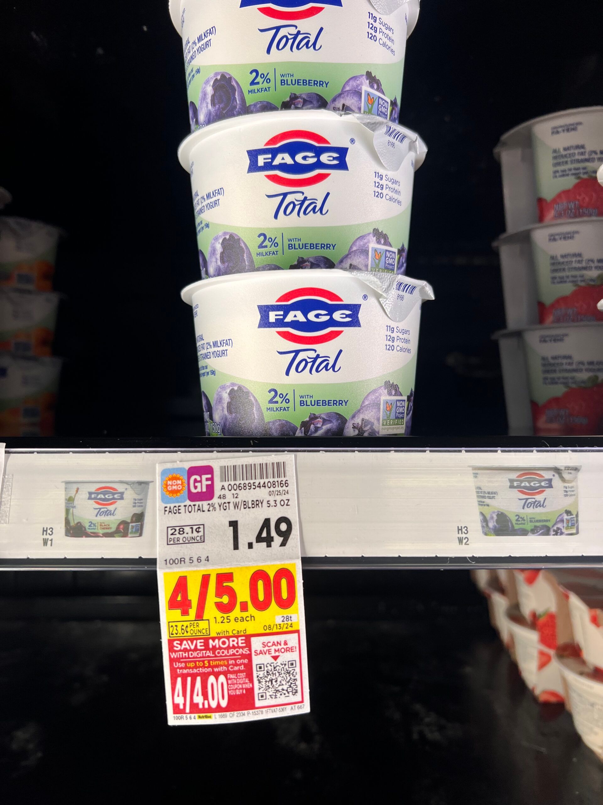 Fage Total Split Yogurt as low as $1.00! - Kroger Krazy