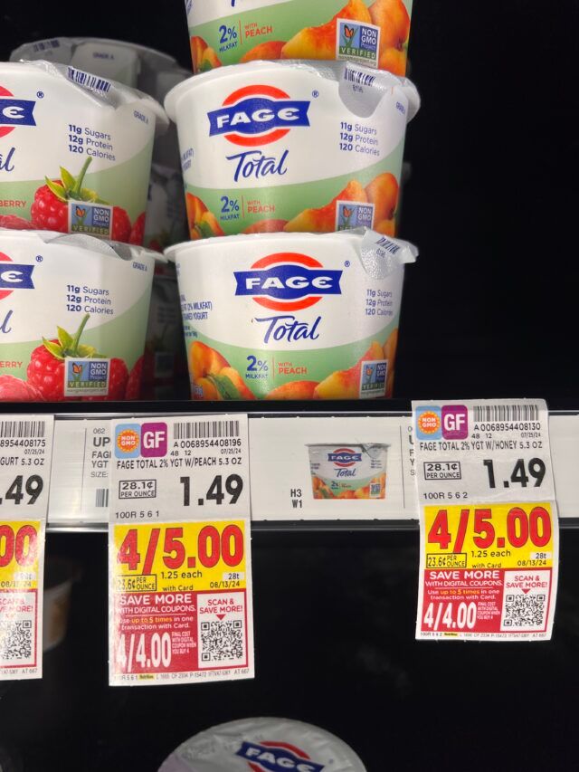 Fage Total Split Yogurt as low as $1.00! - Kroger Krazy