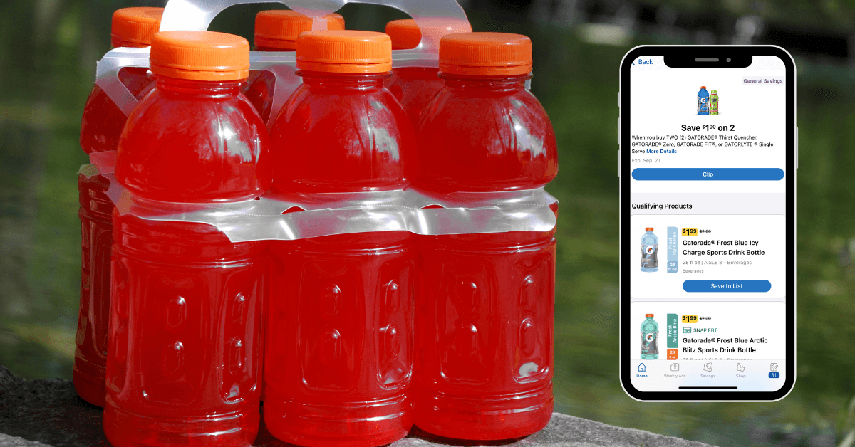 Gatorade Singles as low as 90¢! - Kroger Krazy