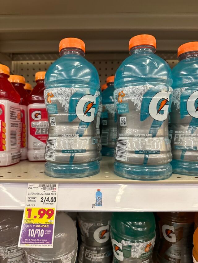 Gatorade Singles as low as 90¢! - Kroger Krazy