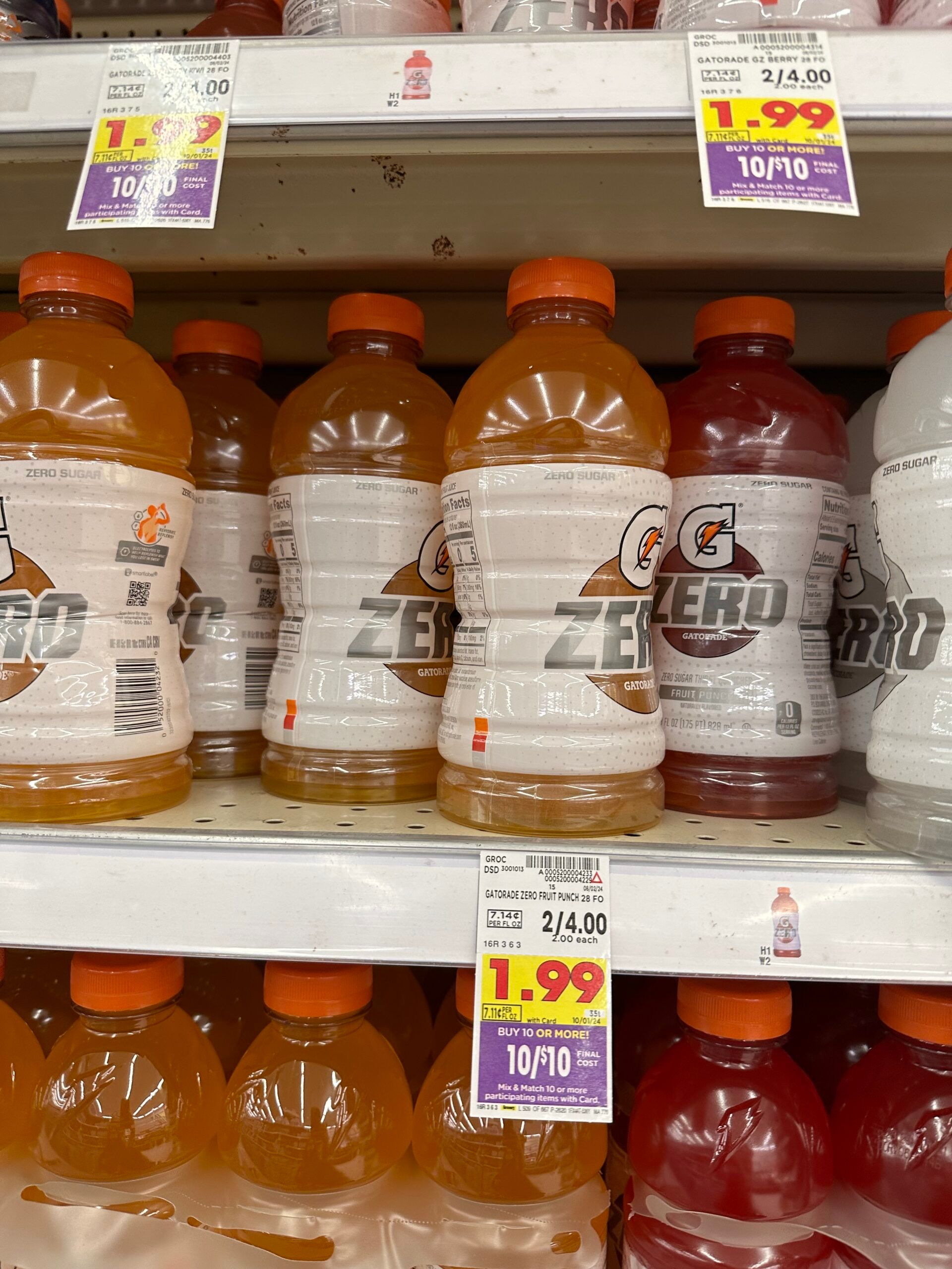 Gatorade Singles as low as 90¢! - Kroger Krazy