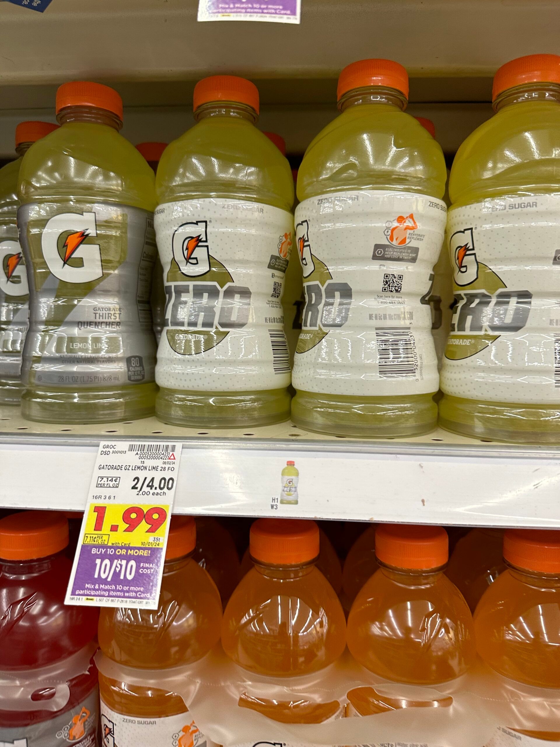 Gatorade Singles as low as 90¢! - Kroger Krazy