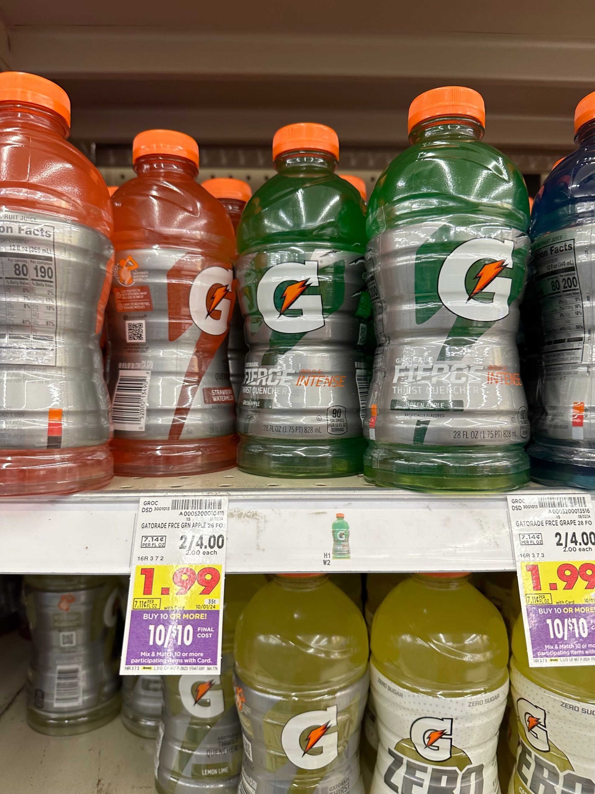 Gatorade Singles as low as 90¢! - Kroger Krazy