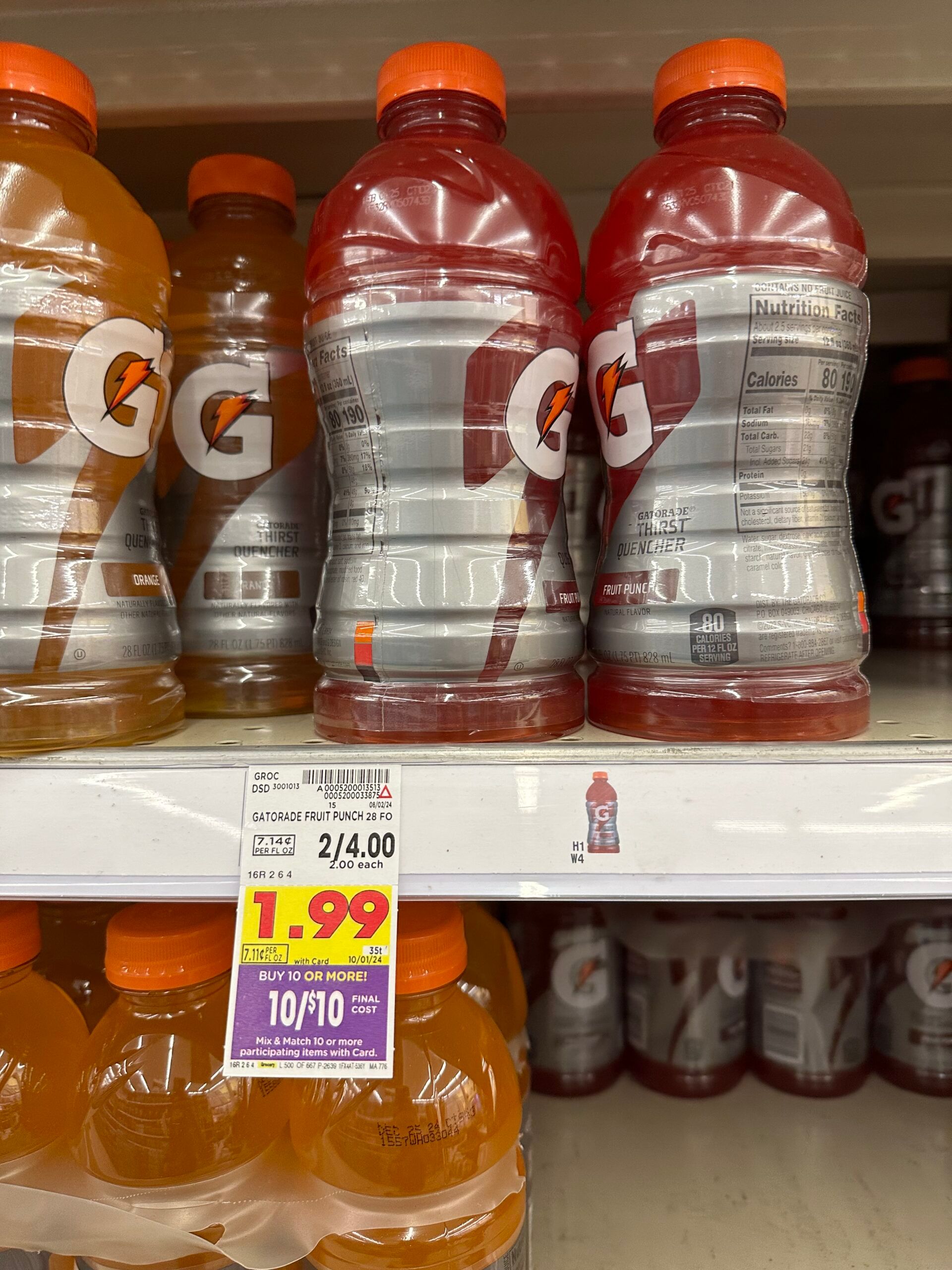 Gatorade Singles as low as 90¢! - Kroger Krazy