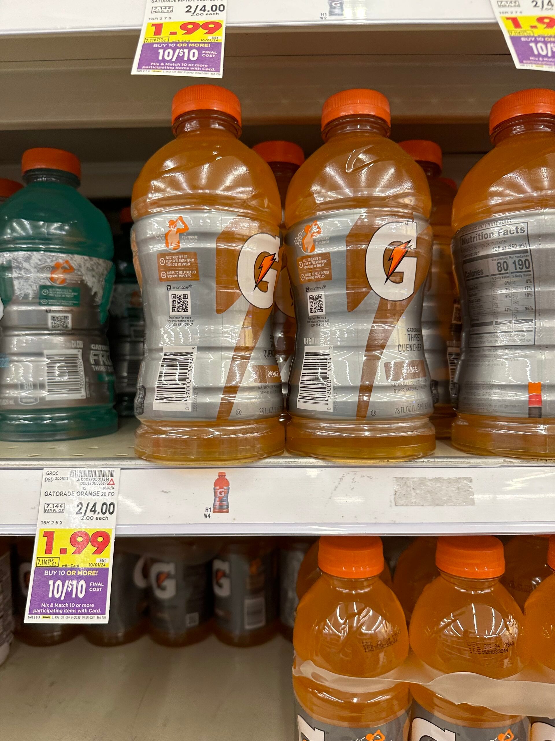 Gatorade Singles as low as 90¢! - Kroger Krazy