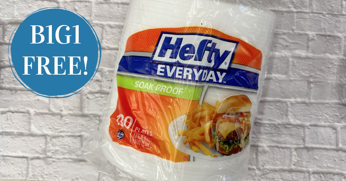 Hefty Plates are B1G1 FREE at Kroger! - Kroger Krazy