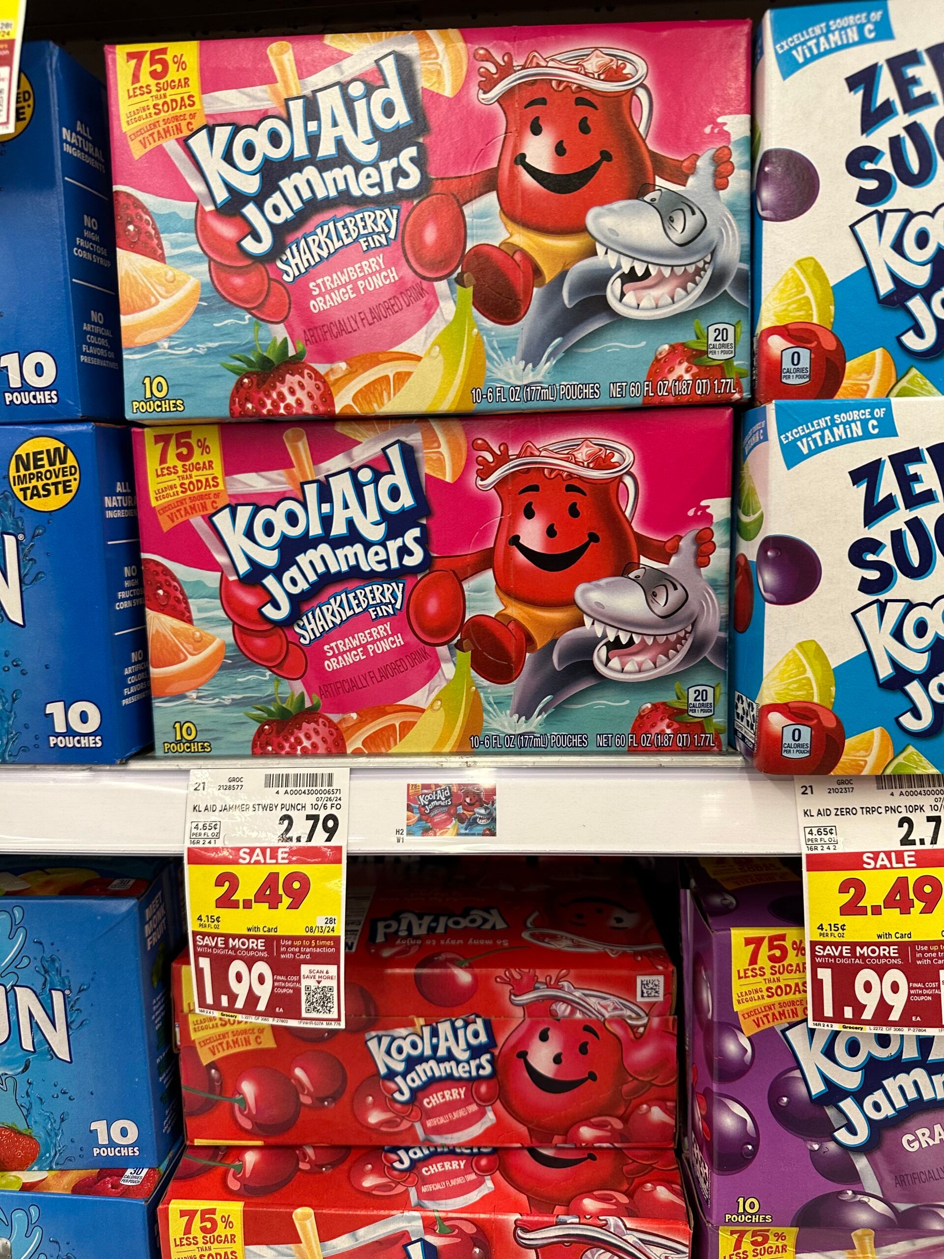 Kool Aid Jammers as low as $1.99! - Kroger Krazy
