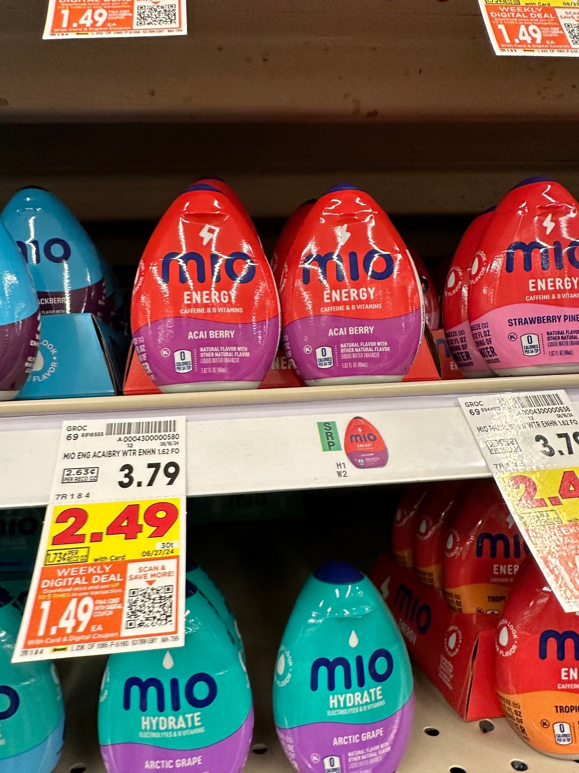 Mio Water Enhancer as low as $1.49! - Kroger Krazy