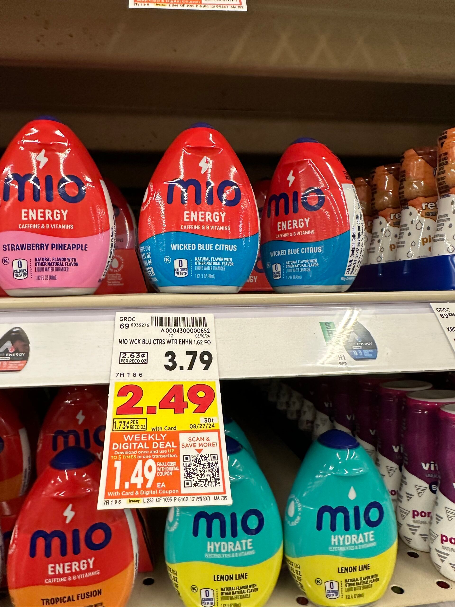 Mio Water Enhancer as low as $1.49! - Kroger Krazy