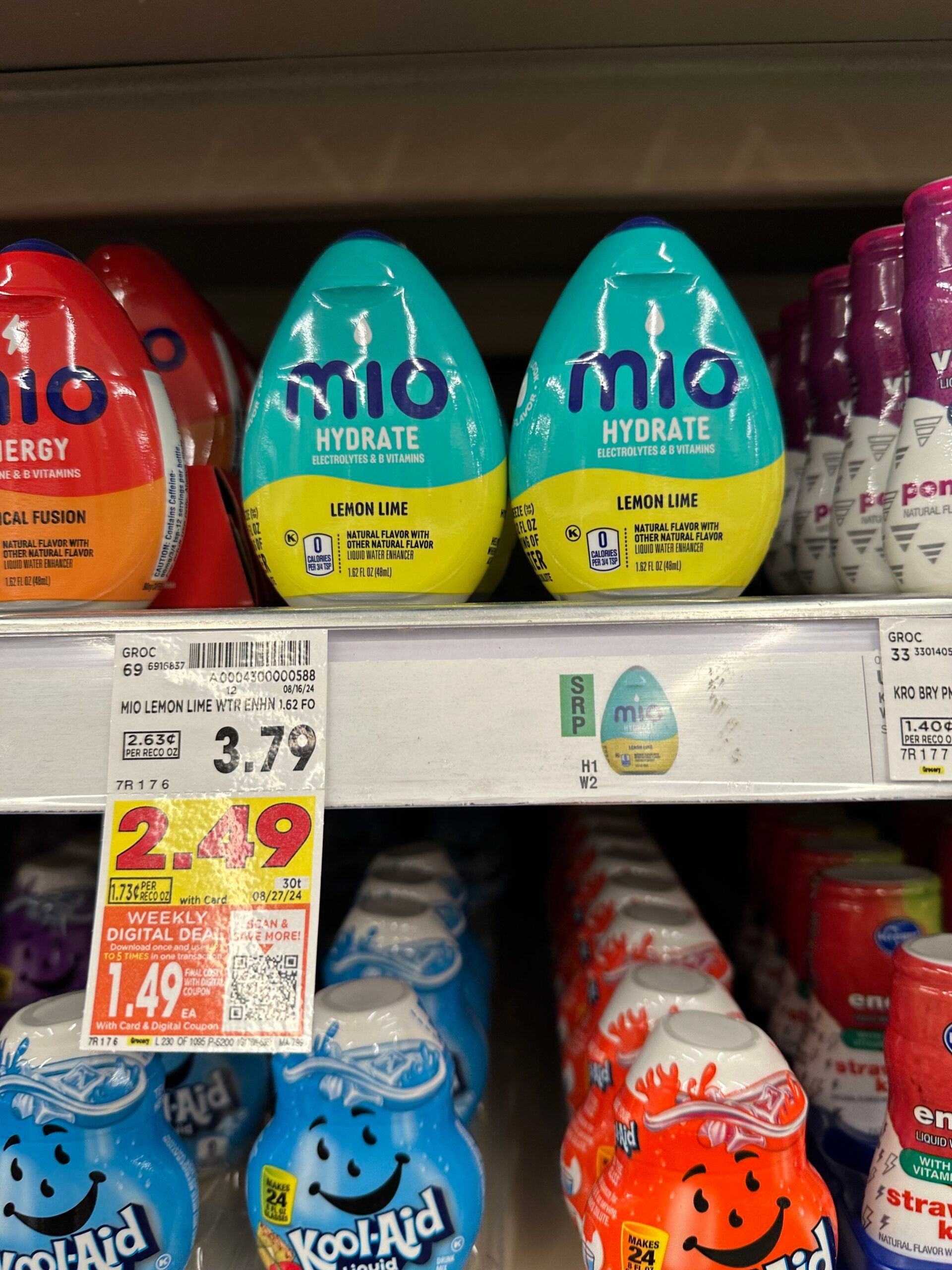 Mio Water Enhancer as low as $1.49! - Kroger Krazy