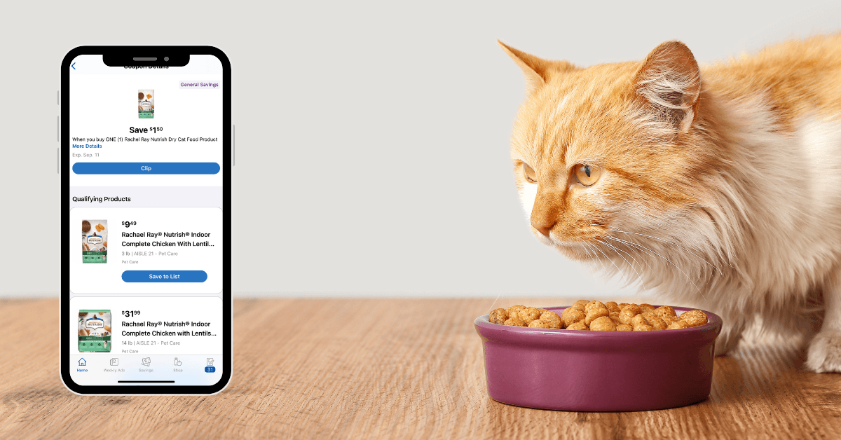 Nutrish Cat Food as low as $7.99! - Kroger Krazy