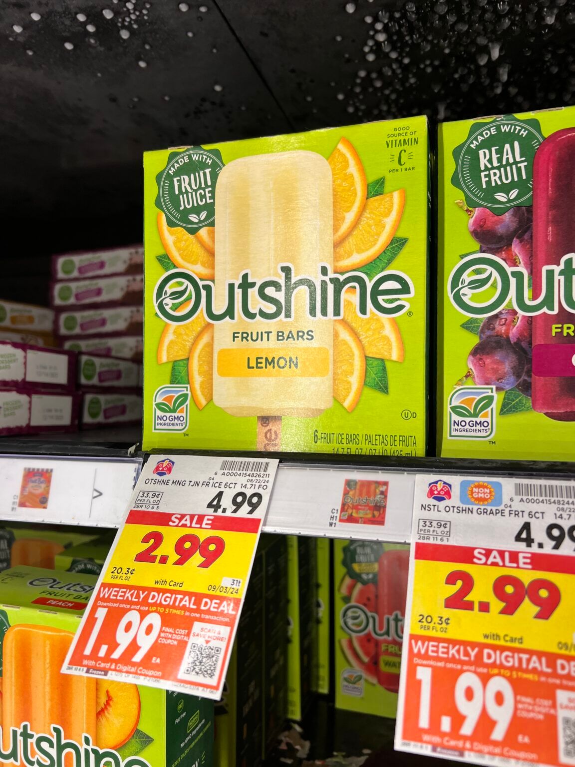 Outshine Bars as low as $1.99! - Kroger Krazy