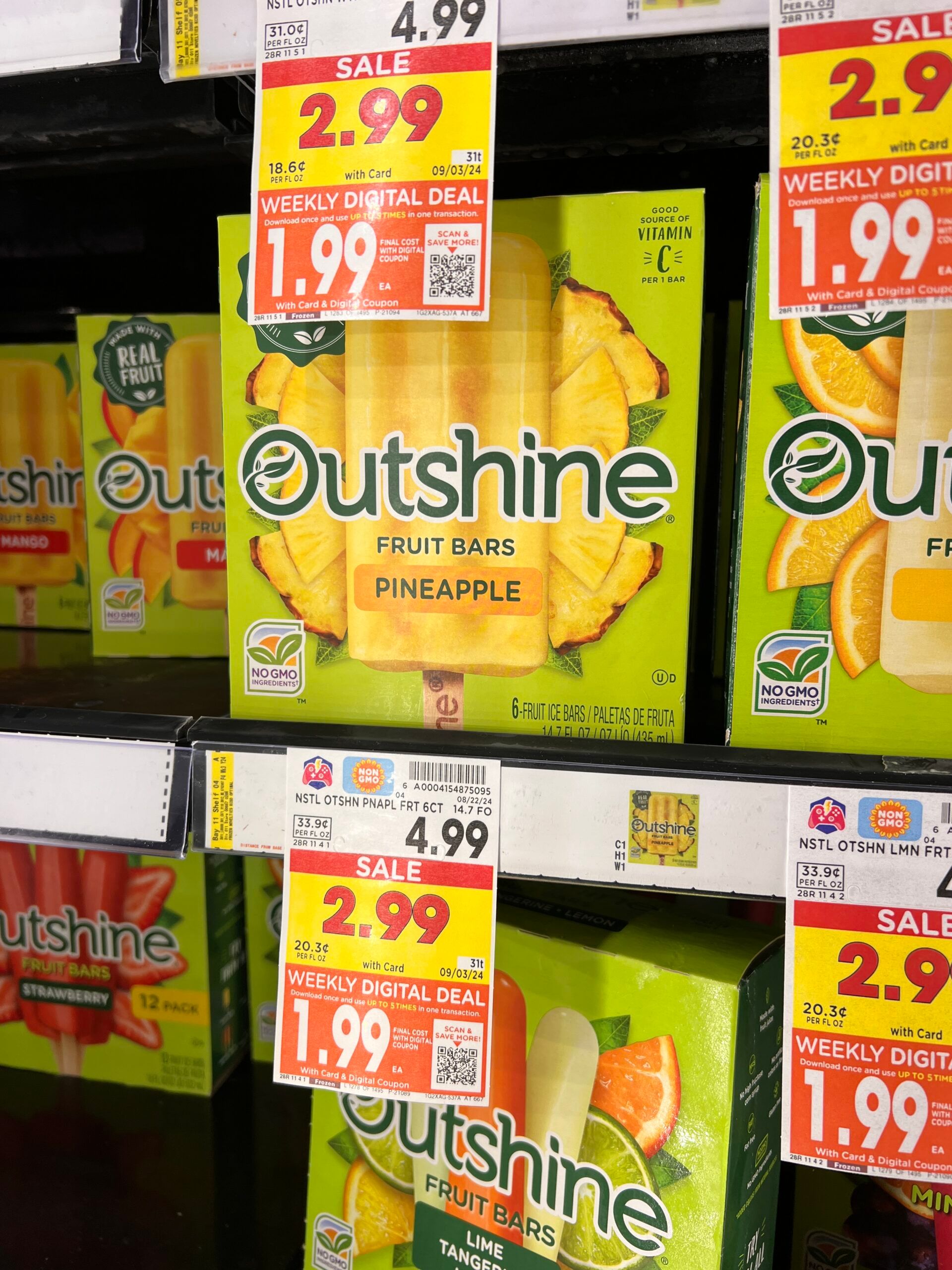 Outshine Bars as low as $1.99! - Kroger Krazy