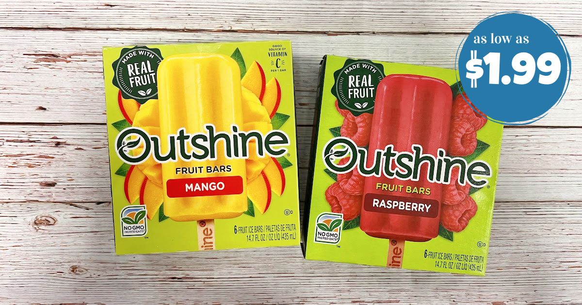Outshine Bars as low as $1.99! - Kroger Krazy