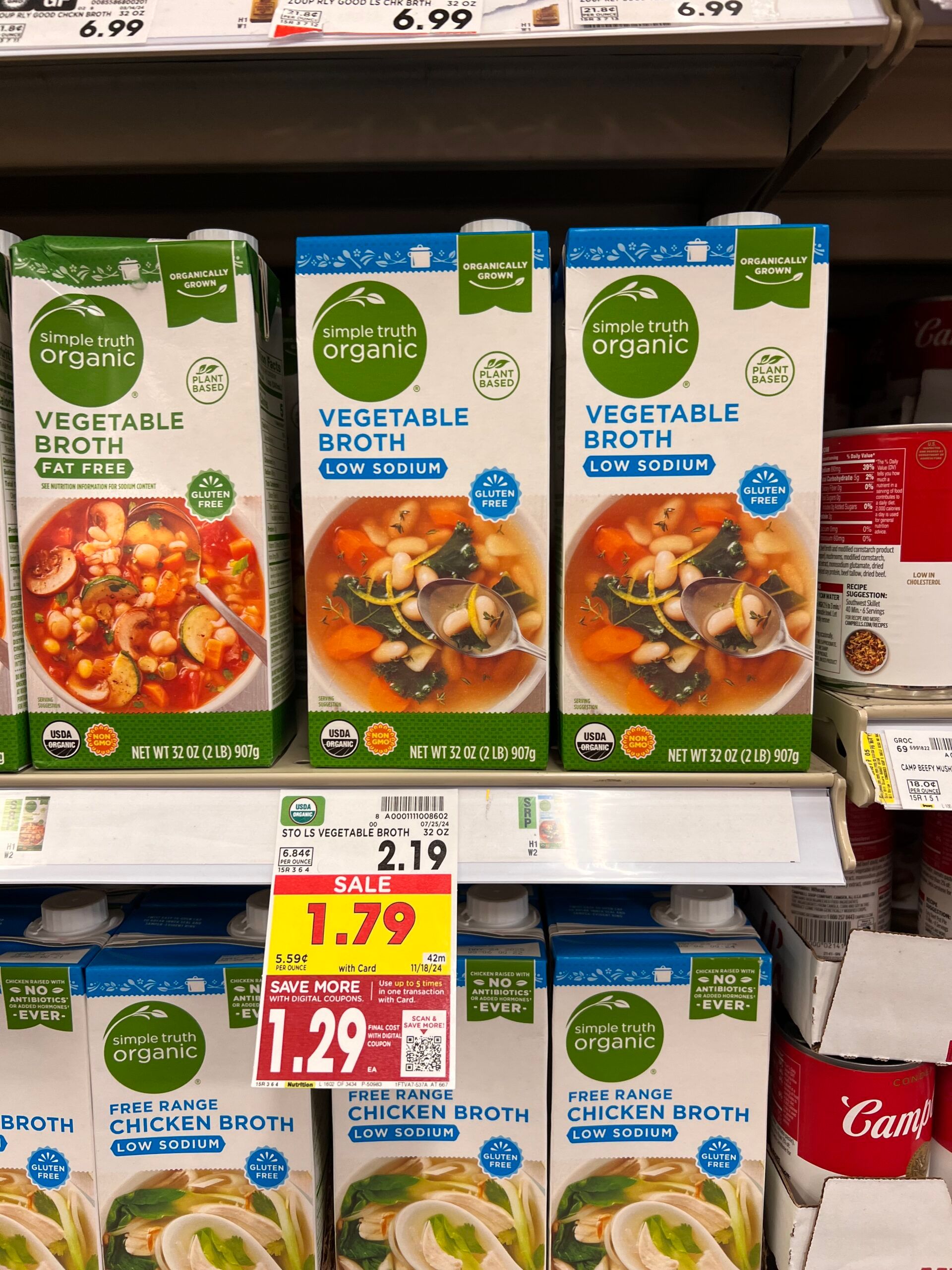 Simple Truth Organic Broths as low as $1.29! - Kroger Krazy