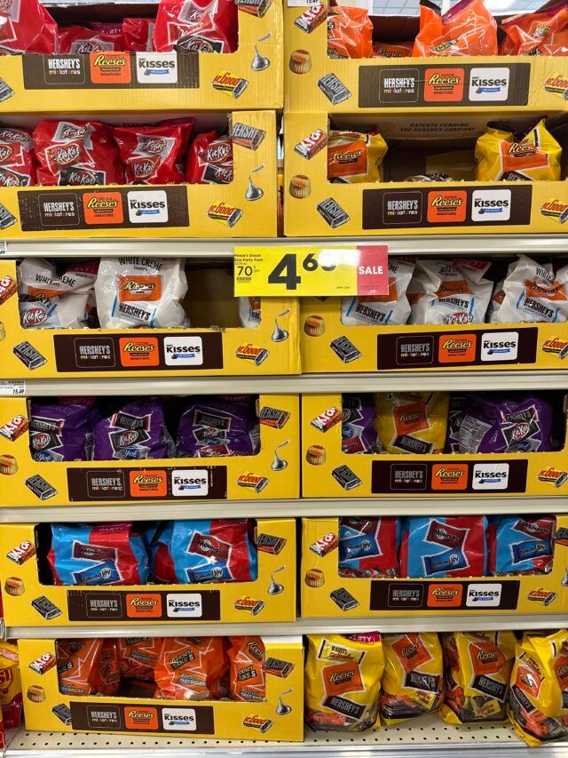 Hershey and Mars Jumbo & Family Size Candy (Ringing up 50%-70% OFF) at ...
