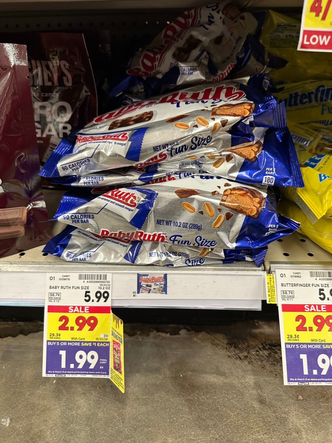 Butterfinger, 100 Grand, Nestle Crunch and Baby Ruth Bags as low as $1. ...