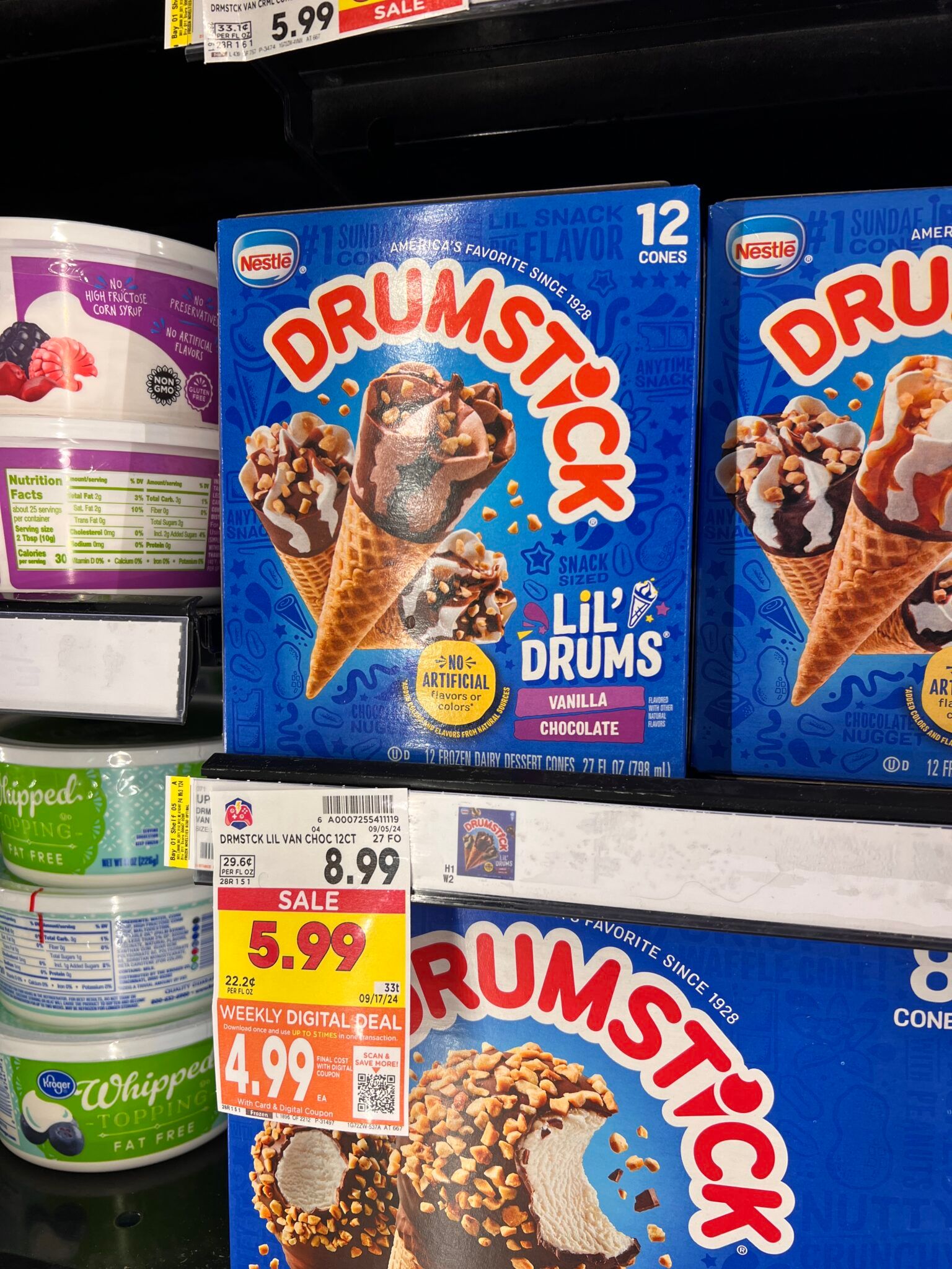 Drumstick Cones as low as $4.99! - Kroger Krazy
