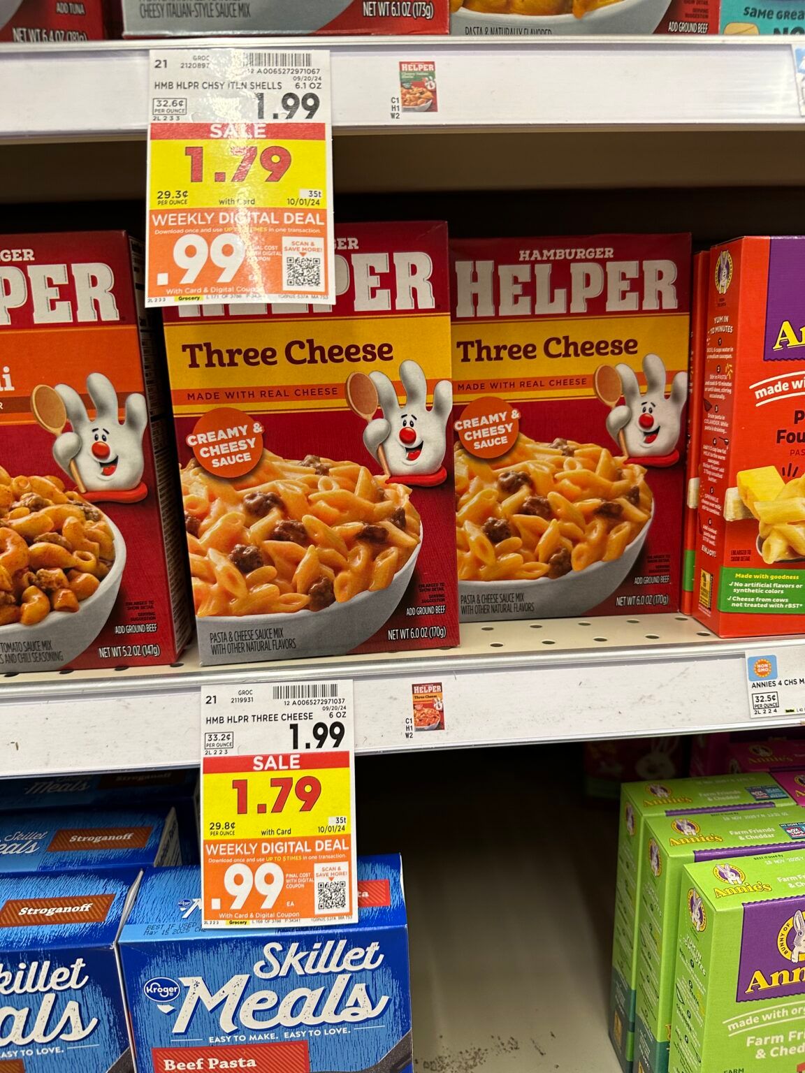 Helper Meals as low as 99¢! - Kroger Krazy
