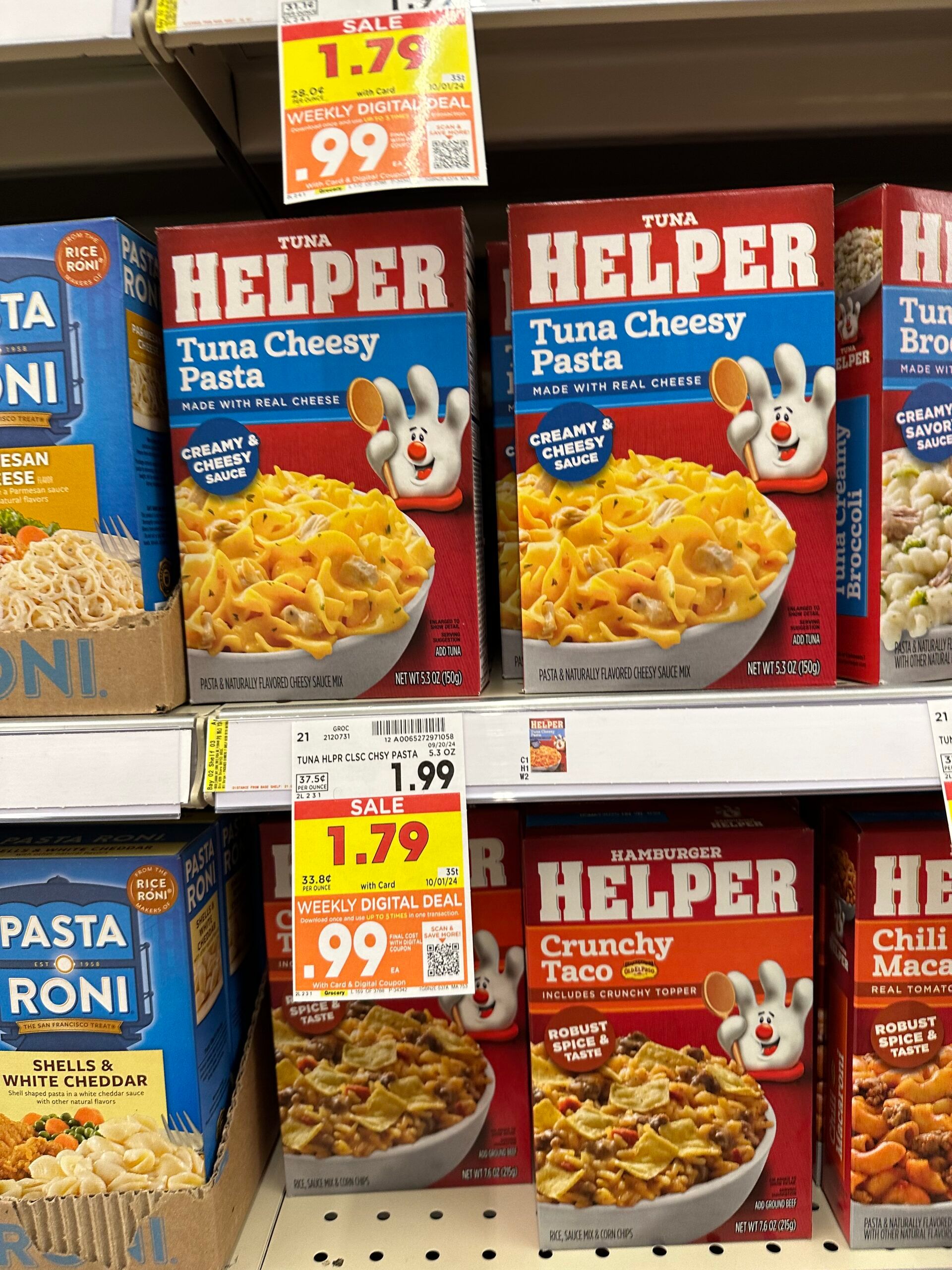 Helper Meals as low as 99¢! - Kroger Krazy