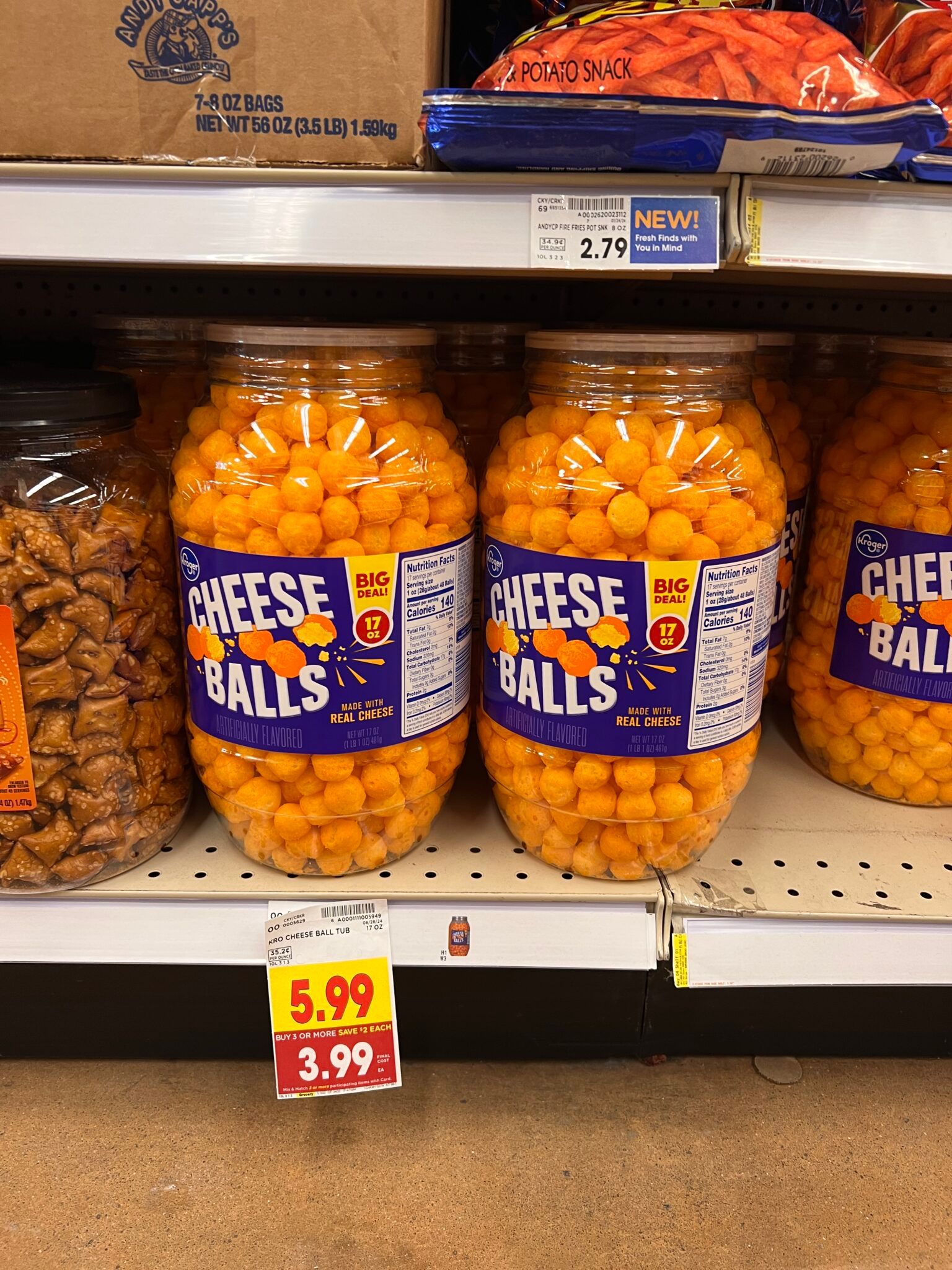 Kroger Cheese Balls as low as $3.99! - Kroger Krazy