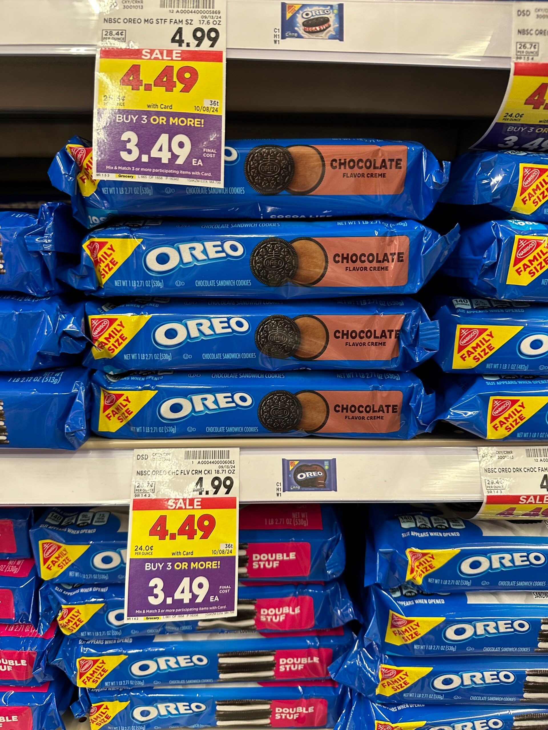 Oreo Family Size as low as $3.15! - Kroger Krazy