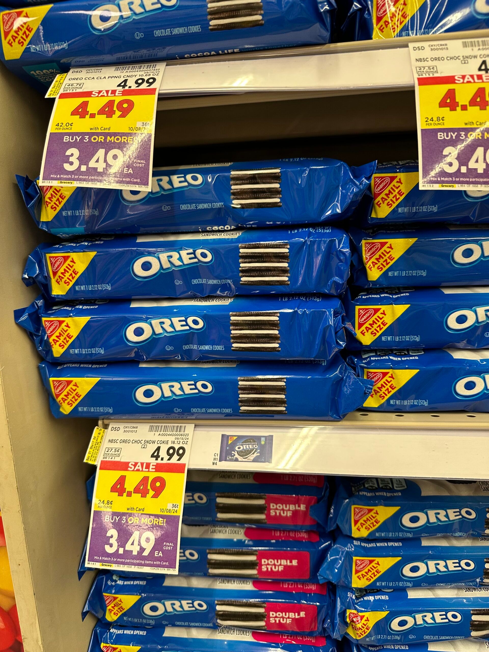 Oreo Family Size as low as $3.15! - Kroger Krazy